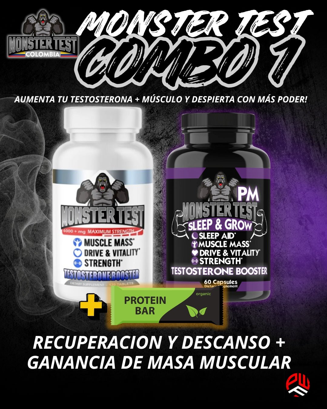 Monster Test - Potenciadores de Testosterona