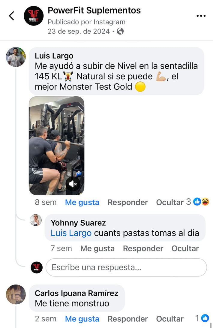 Monster Test - Potenciadores de Testosterona